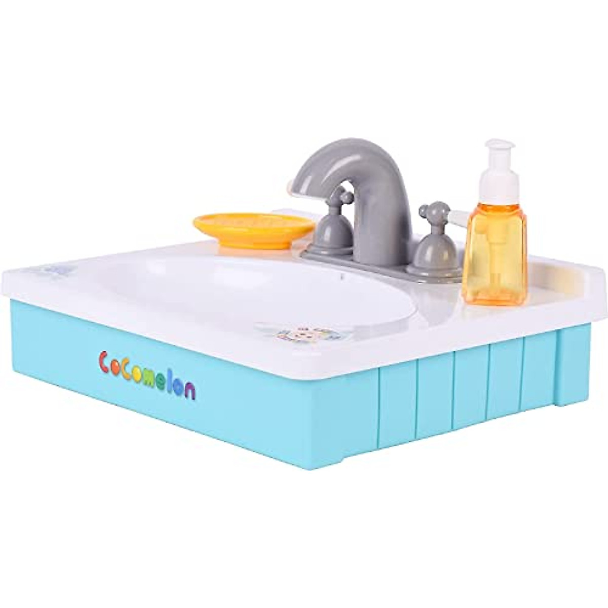 Sunny Days Entertainment CoComelon Wash Your Hands Musical Sink – Toy Sink for Toddlers with Running Water and Music