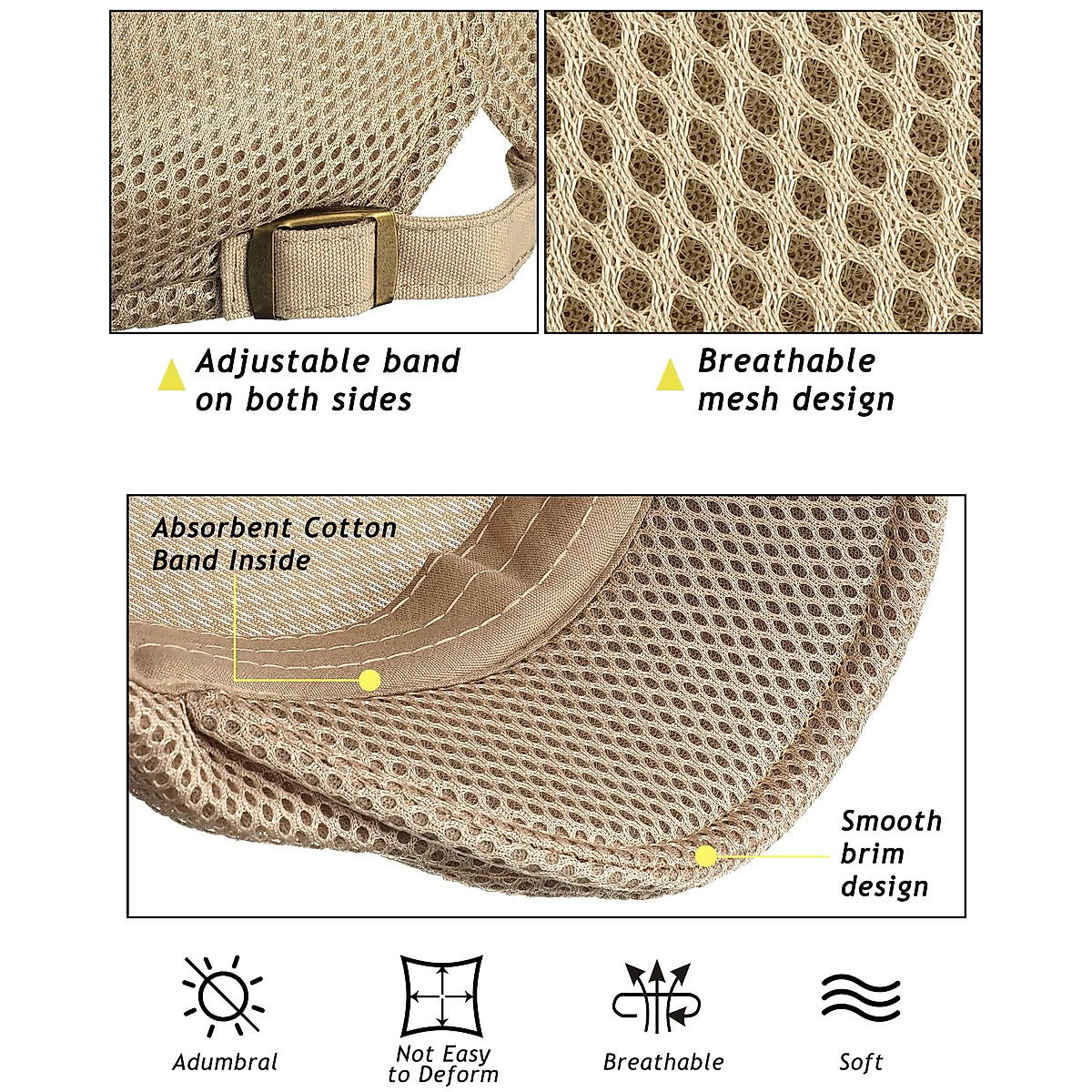 Chuarry 8 Pack Men's Mesh Flat Cap Breathable Summer Newsboy Hat Cabbie Driving Hats for Men