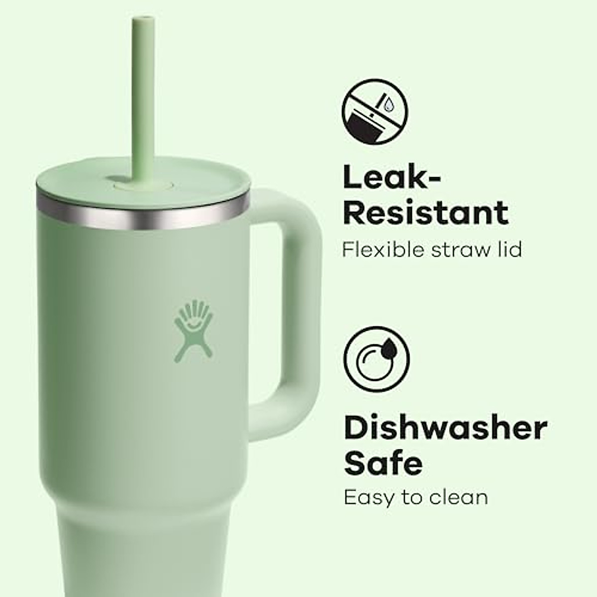 Hydro Flask 40 Oz Travel Tumbler Aloe