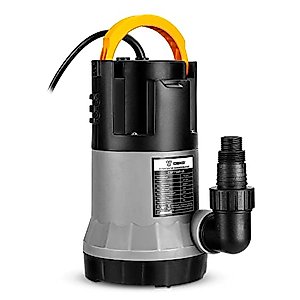 DEKOPRO Submersible Water Pump 1HP 3302GPH 750W Utility Pump Portable Electric Water Transfer Pump for Swimming Pool Tub Garden Pond with 16-Foot Cord