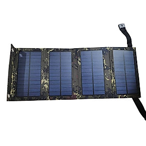 Solar Panels Portable - 10 Wa-tts Solar Panel High-Efficiency Module Monocrystalline Technology Work Mountain Climbing and Camping Outdoor Sports
