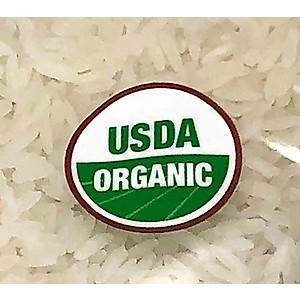 Three Ladies USDA Organic Thai Long Grain Jasmine Rice 5 Pounds, Product of Thailand