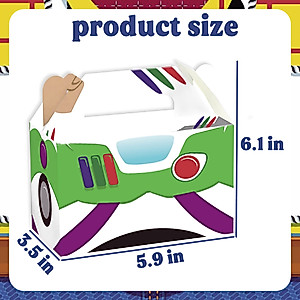 Toy Inspired Story Birthday Party Supplies - 24pcs Toy Inspired Story Goodie Bags, Candy Bags - Toy Inspired Story Party Favors for Toy Inspired Story Party Decorations