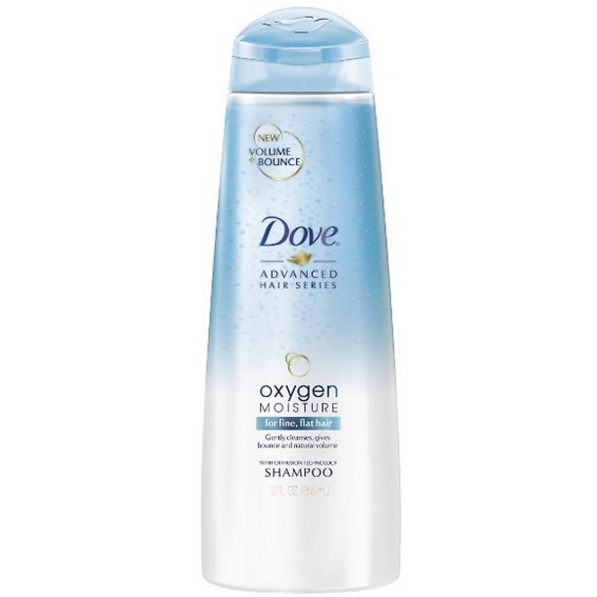 Dove Advanced Hair Series Oxygen Moisture Shampoo, 12 oz (Pack of 9)