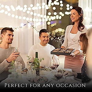 shellys Easter Chocolate Gift Baskets, 24 Biscotti Cookie Chocolates Box, Covered Cookies Mens Holiday Gifts, Gourmet Prime Food, Candy Basket Delivery For Men Women Families, Thanksgiving Ideas (24 Biscotti)