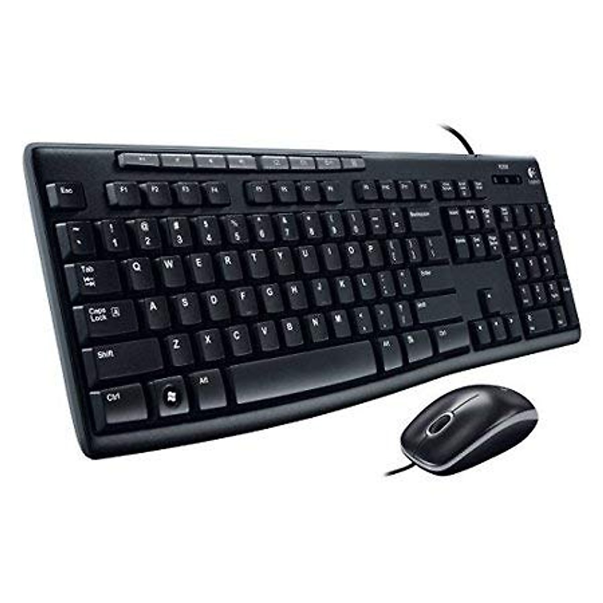 Logitech Media Combo MK200 Full-Size Keyboard and High-Definition Optical Mouse (920-002714)