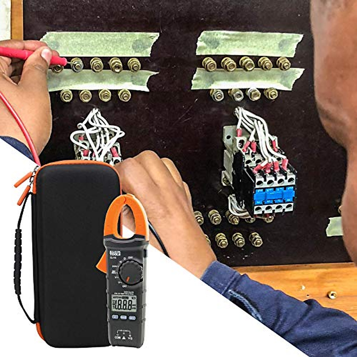 Aproca Hard Storage Travel Case for Klein Tools Digital Clamp Meter CL110