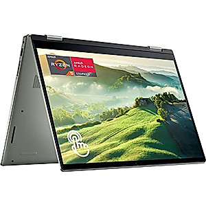 Dell 2022 Newest Inspiron 7425 2-in-1 Laptop, 14" FHD+ Touchscreen, AMD Ryzen 5 5625U, 32GB RAM, 512GB SSD, FHD Webcam, Backlit Keyboard, Fingerprint Reader, HDMI, Wi-Fi 6, Windows 11 Home
