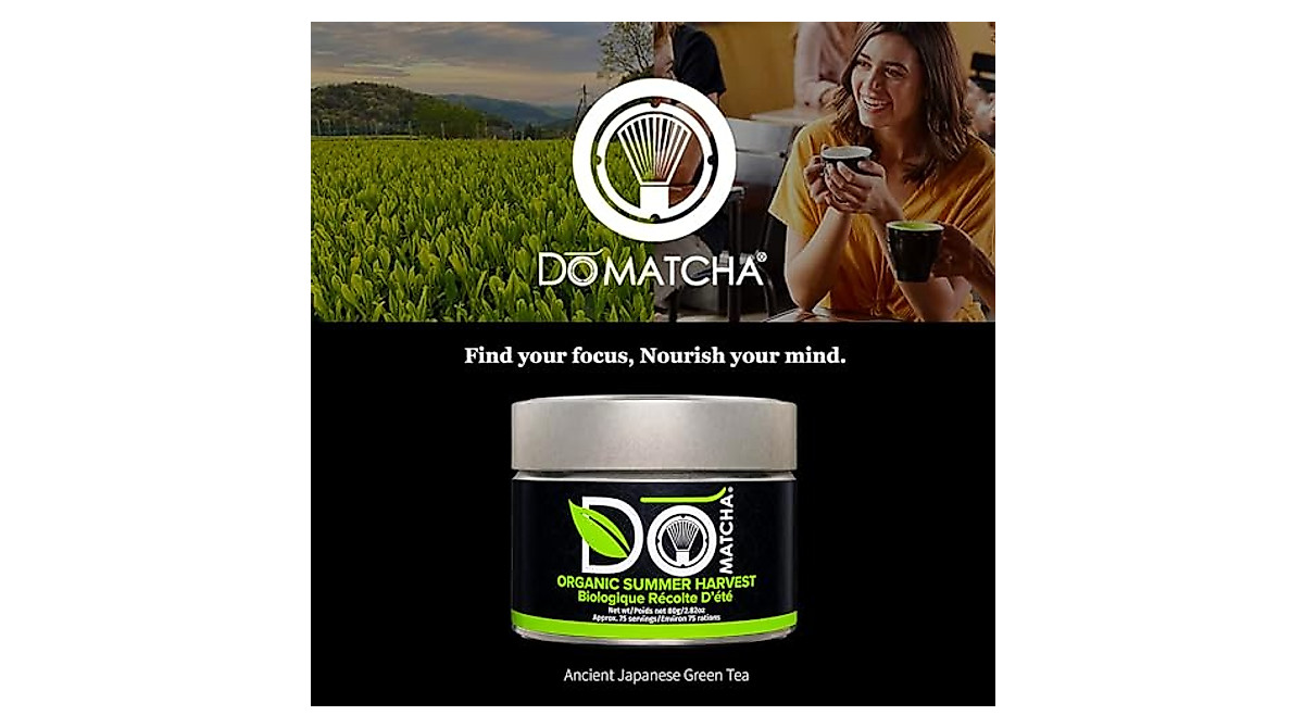 DoMatcha Organic Matcha Powder - Authentic Japanese Taste