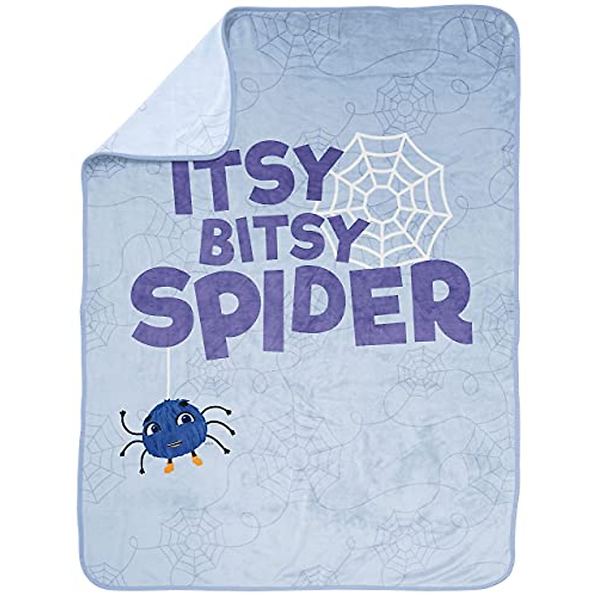 Jay Franco Moonbug Little Baby Bum Itsy Bitsy Throw Blanket - Measures 46 x 60 inches, Kids Bedding- Fade Resistant Super Soft Fleece