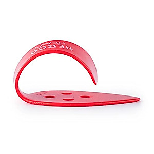 JIM DUNLOP HE113P Flat Thumbpicks, Heavy, 3/Player's Pack