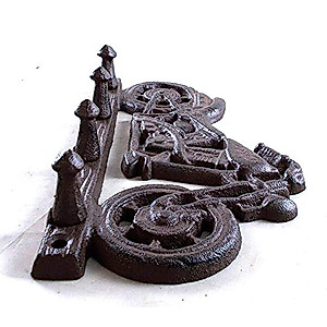 Cast Iron Motorcycle Themed Hook Rack