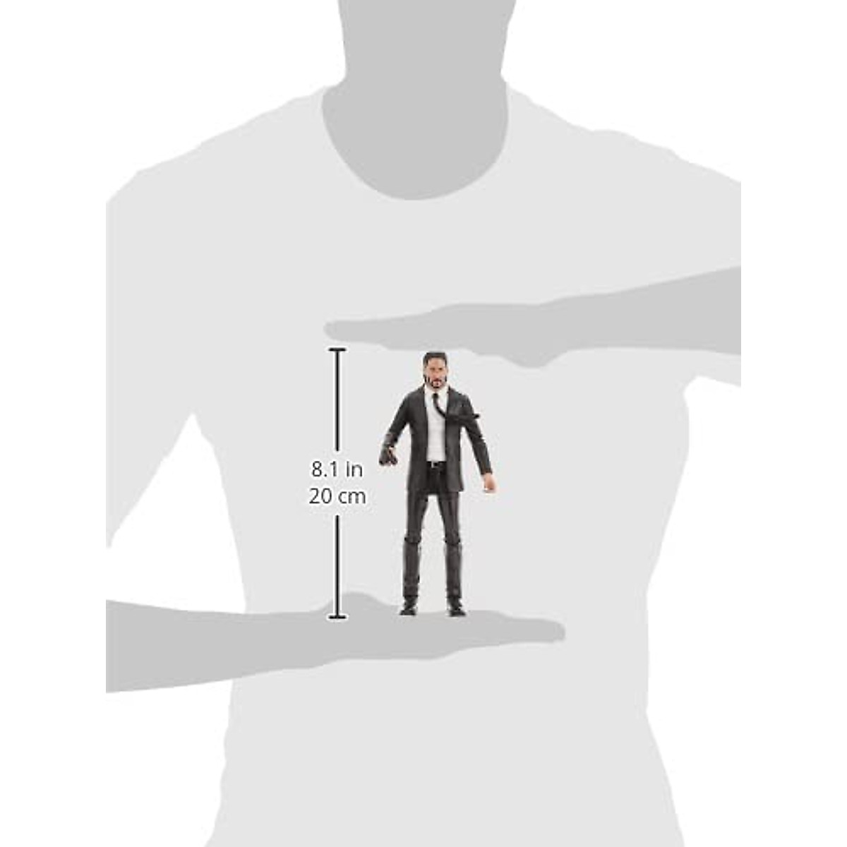 DIAMOND SELECT TOYS John Wick Deluxe Action Figure Box Set, Multicolor