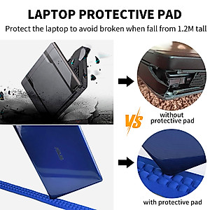 DUSLANG Travel Laptop Backpack Business Work Anti Theft Slim Durable Colleague Backpack with USB Charging Port Fits 17/ 15.6/ 14 / 13 Inch Laptop Bookbag for Boys Girls Man Woman