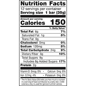 Nature Valley Soft-Baked Oatmeal Squares, Cinnamon Brown Sugar, 12 ct, 14.88 OZ