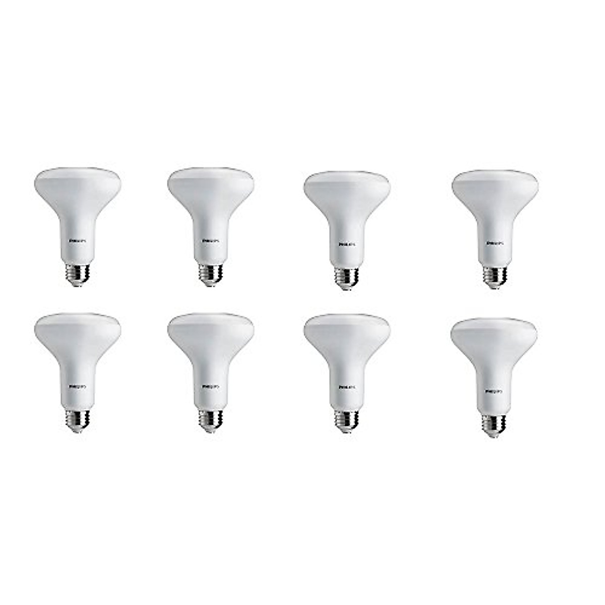 Philips LED Dimmable BR30 Light Bulb: 650-Lumen, 2700-Kelvin, 9-Watt (65-Watt Equivalent), E26 Base, Soft White, 8-Pack