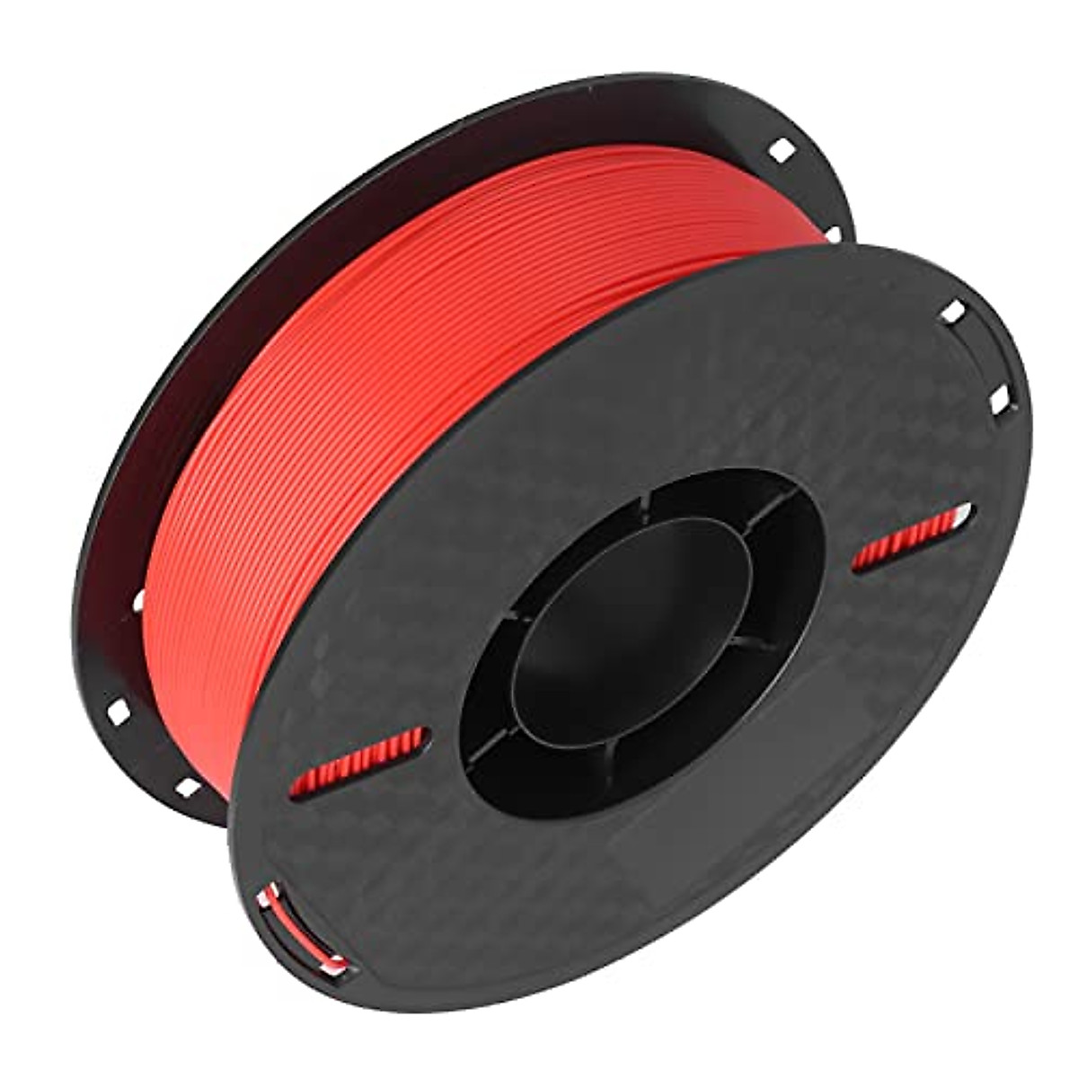 3D Printer Consumable, 1kg PLA Filament Smokeless Anti Clogging for Printing(Red)