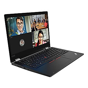 Lenovo ThinkPad L13 Yoga 13.3" Touchscreen 2 in 1 Notebook, Intel Core i3-10110U, 4GB RAM, 128GB SSD, Intel UHD Graphics, Windows 10 Pro (20R5000MUS)