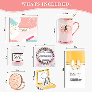 Sister Gifts from Sister Birthday Gifts for Sister Happy Birthday Sisters Gift from Sister Brother Little Sister Big Sister Gifts for Sister in Law Cool Sister Birthday Gifts Sisters Christmas Gifts