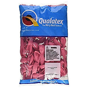 Qualatex 5" Rose Latex Balloons (100ct)