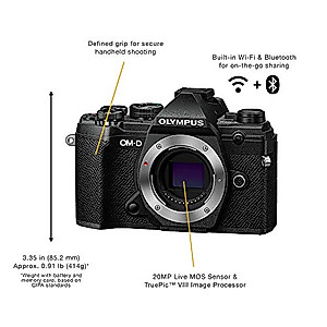 Olympus OM-D E-M5 Mark III Body Black