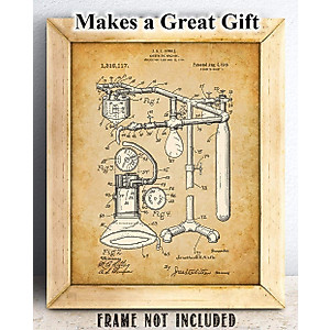 Anesthetic Machine Patent - 11x14 Unframed Patent Print - Great Gift for Doctors, Surgeons, and Anesthesiologist and Home and Office Decor Under $15