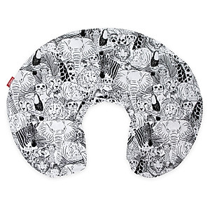 Nuby Support Pod Pillow Cover by Dr. Talbot's, Animal Faces Print