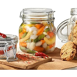 Bormioli Rocco 149280M04321991 food container, 25.25 oz, Clear