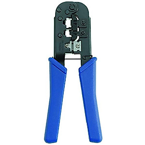 DataShark PA70007 Network Tool Kit | Wire Crimper, Network Cable Stripper, Punch Down Tool, RJ45 Connectors | CAT5, CAT5E, CAT6 (2023 Starter Kit)