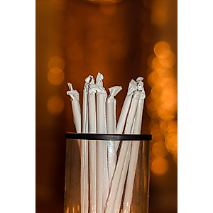 Concession Essentials Plastic Straws Wrapped 1000 Pack - 10.25 inch Jumbo Drinking Straw, Foodservice Disposable Straws, Bulk Set.Two Boxes of 500 Count Total 1000 Wrapped Straws