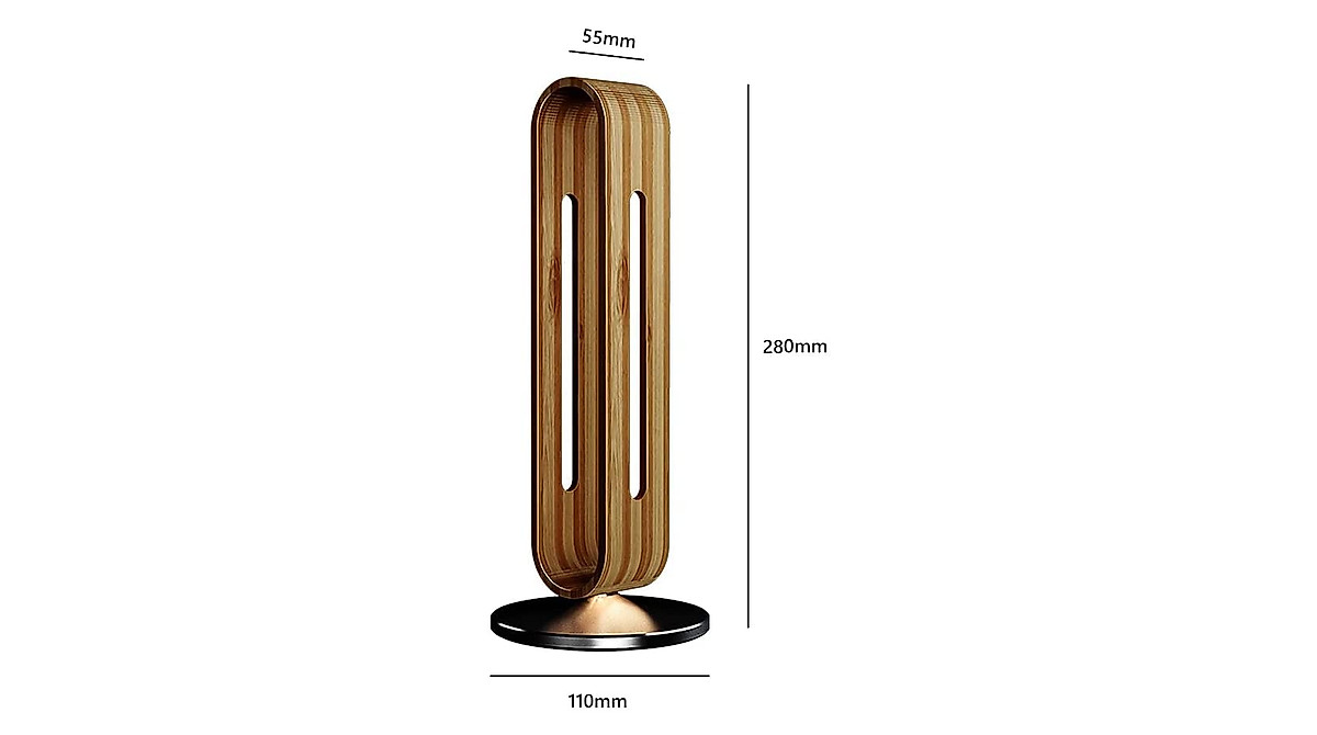 Premium ANIIC Bamboo Headset Stand for Gamers