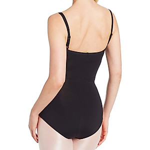 Capezio Women's Meryl Collection Camisole Leotard with Bratek, Black, Small
