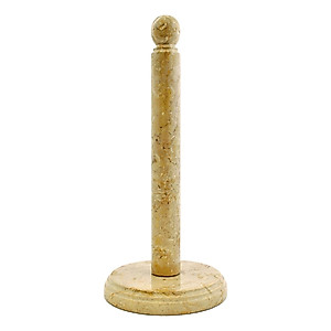 Sahara Beige Marble Modern Kitchen Paper Towel Holder