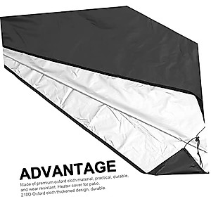 CLISPEED 3 Sets Heater Cover Gas Heater Outdoor Gas Heater Portable Heater Gas Heater Cover Garden Heater Sleeves Garden Heater Cover Cover for Garden Portable Heater Cover Heater Protector