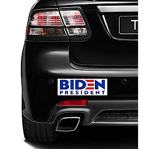 Joe Biden President 2024 Rectangle MAGNET Magnetic Bumper Sticker Democrat Election