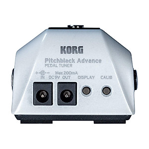 Korg - Pitchblack Advance PB-AD WH - Pedal Tuner - White