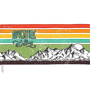 Tervis Made in USA Double Walled Adventure is Calling Insulated Tumbler Cup Keeps Drinks Cold & Hot, 16oz, Clear