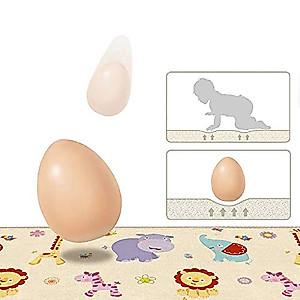 Baby Play Mat Soft Rug Carpet Reversible Waterproof Portable Double Sides Crawling Mats Cute Cartoon Nursery Rug Foam Mats for Kids 70 x 59 x 0.2 Inch