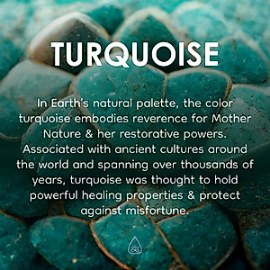 Evil Eye Necklace Gold 18k Turquoise Crystal Necklace for Protection Luxury Turquoise Pendant Natural Crystal Jewelry