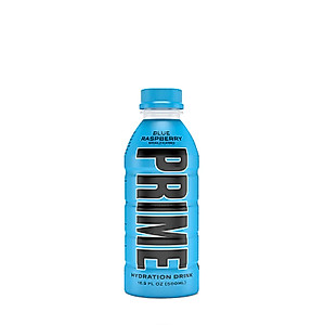 Prime Hydration Drink 6 Flavor Variety 12 Pack (2 of each flavor) Lemon Lime, Tropical Punch, Blue Raspberry, Orange, Grape & Ice Pop