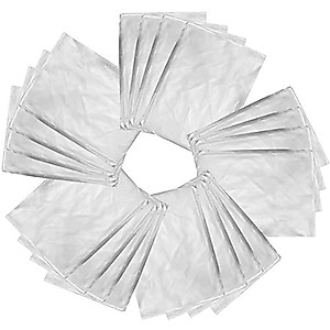 SilkFun 50 Pieces Disposable Plastic Sheeting for Body Wrap Used Inside a Far Infrared Sauna Blanket，Sauna Bag (83×47 inch)