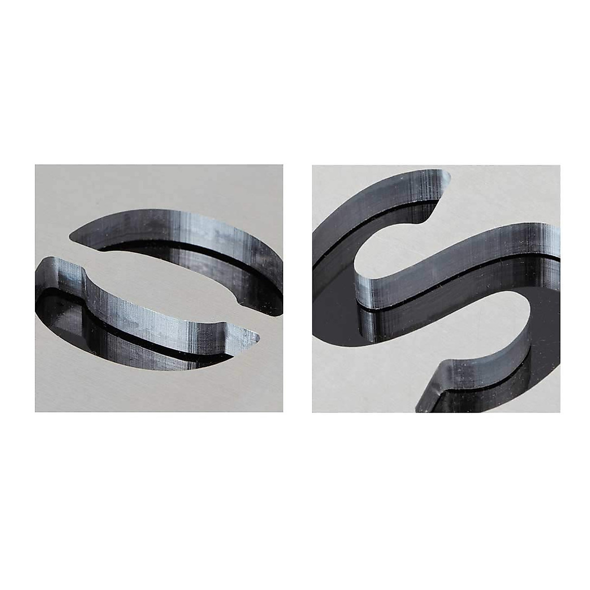 Amana Tool 51481-Z CNC SC Spiral O Single Flute Aluminum Cutting 1/4 D x 1-1/4 CH x 1/4 SHK x 3 Inch Long Up-Cut ZrN Coated Router Bit withMirror Finish