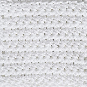 Lily Sugar'n Cream Cotton Cone Yarn, White , 1 Cone, 14 oz (Pack of 1)