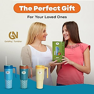 40 oz Travel Tumbler with Removable Infuser- Double Wall Vacuum Insulated Leak Proof Tumbler with Handle, Stainless Steel Travel Mug with Lid for Tea Coffee &Juice Sports Water Flask Cup 2-in-1