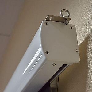 LDCHNH 16:9 Tab-tensioned Motorized Intelligent Electric Projection 4K Cinema Screen for Home Theater Projector