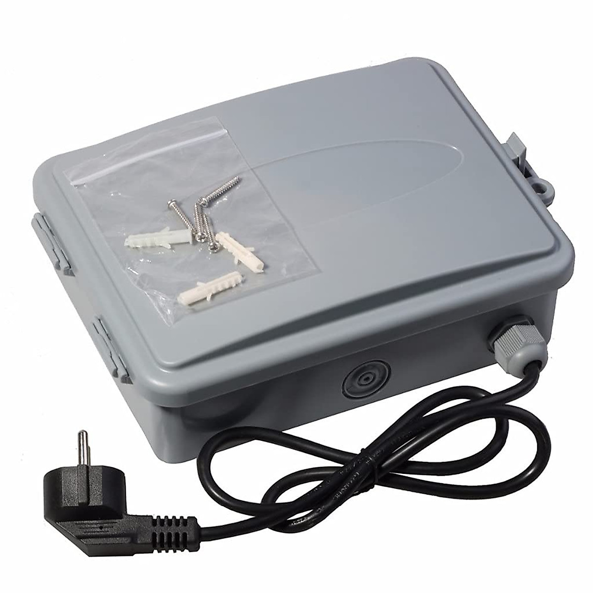 HAHFKJ 11 Station Garden Automatic Irrigation Controller Water Timer Watering System with EU Standard Internal Transformer