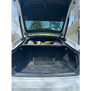 EACCESSORIES EA Trunk Rear Seats Organizer Cargo Net for Audi A5 RS5 S5 Sportback 2018-2023-Envelope Style Cargo Net for Hatchback-Premium Mesh Car Trunk Organizer-Compatible with A5 RS5 S5 Sportback