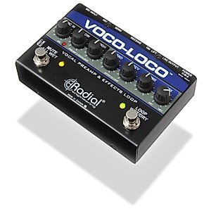 Radial Voco Loco Microphone Effects Loop Switcher for Guitar Effects