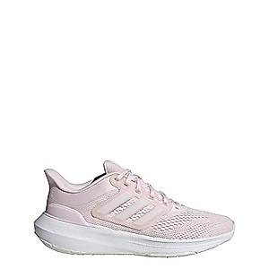 adidas Women's Ultrabounce Sneaker, Almost Pink/White/Crystal White, 9