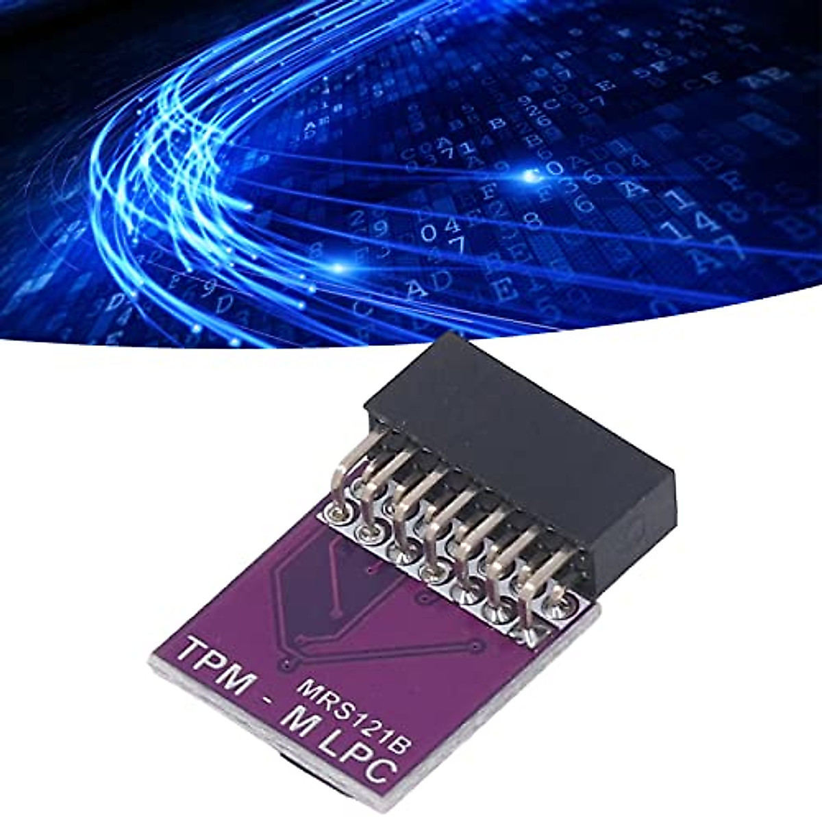 Encryption Module, Electronic Component Wide Compatibility Good Match LPC TPM 2.0 Module Easy Installation for Device